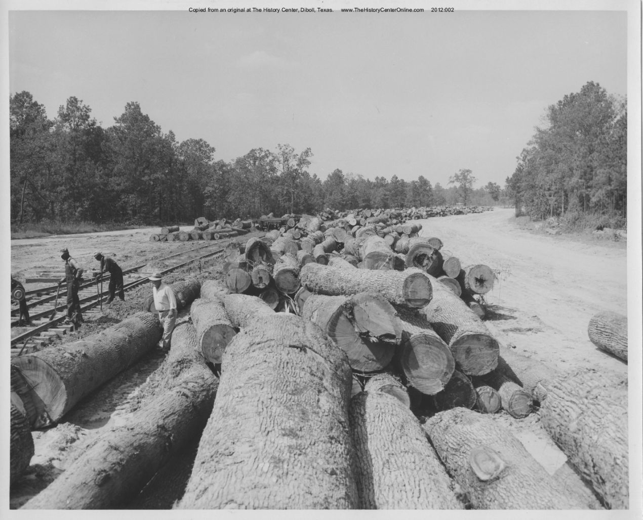 Cypress Logs at Evadale | The History Center