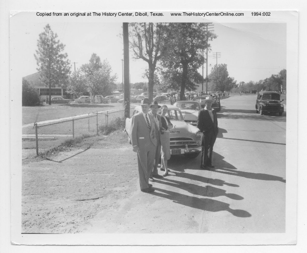 Arthur Temple, Jr. Waits for Diboll Day Parade,… | The History Center