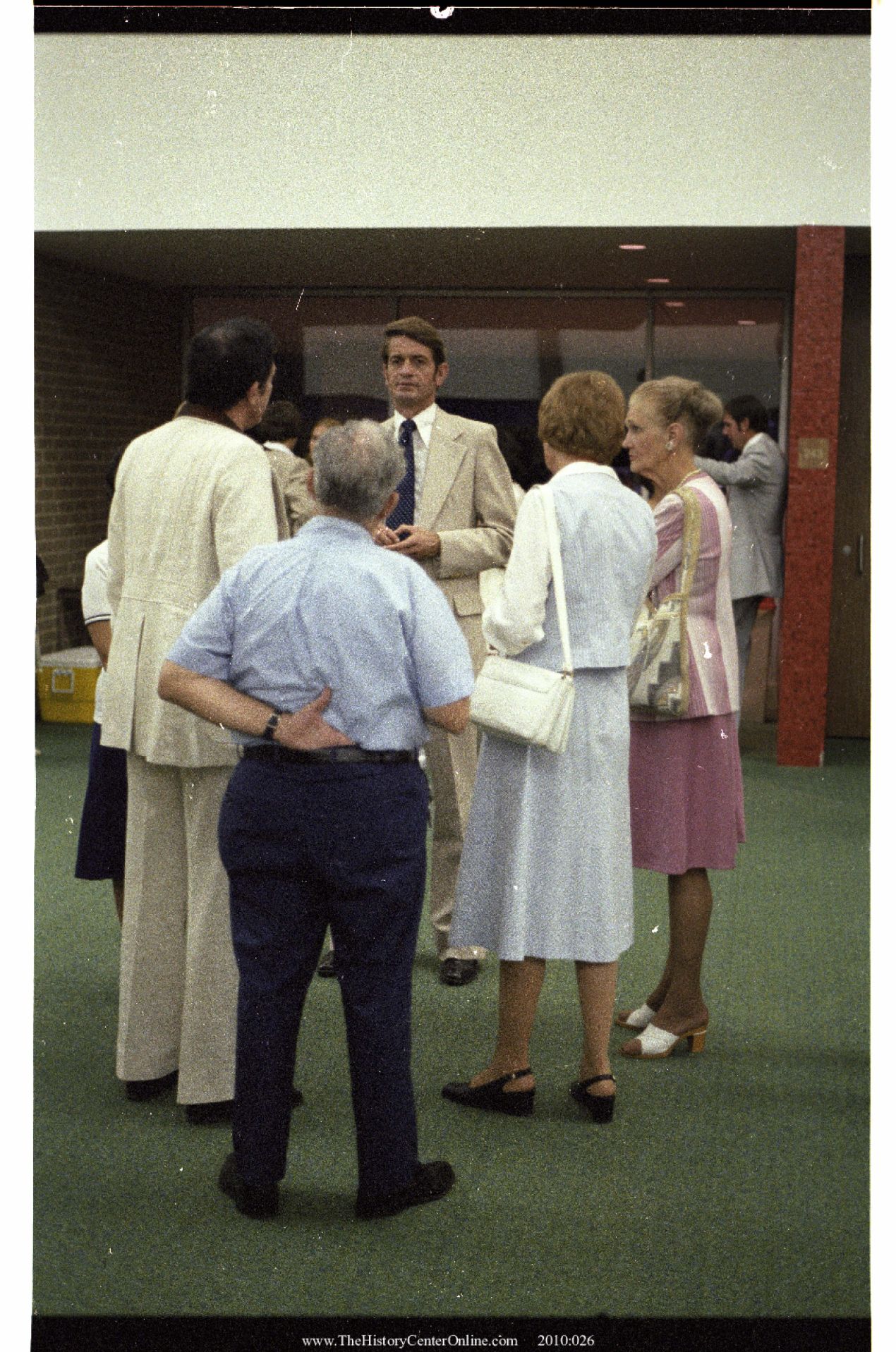 Charlie Wilson at Dayton Town Meeting, 1978 | The History Center