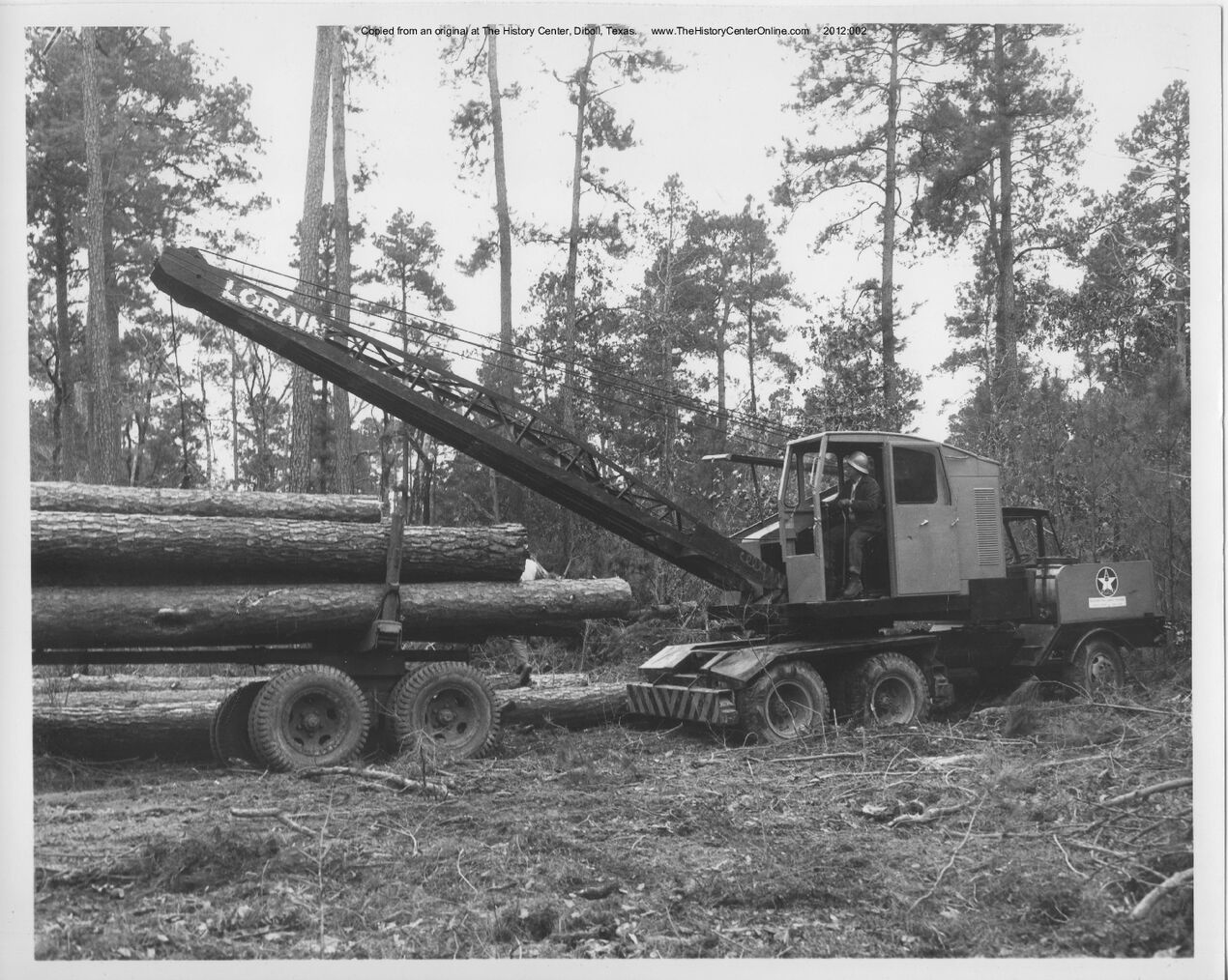 MC-254 Log Loader | The History Center